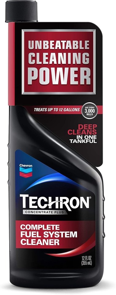 (3x) Chevron Techron Concentrate Plus Fuel System Cleaner - 12 oz ...
