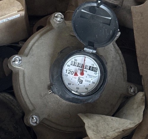 Badger Meter 1 1/2” 120 Recordall Model 120 | eBay