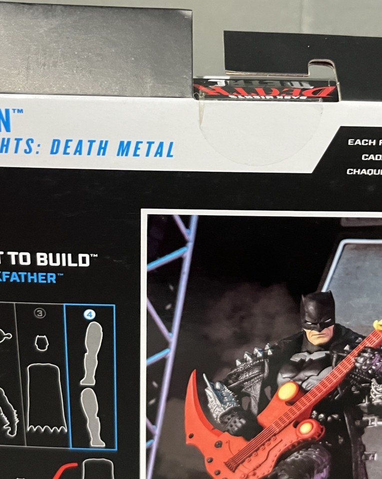 WB DC Comics Multiverse Figure Collect to Build Set Batman Dark Knight ...