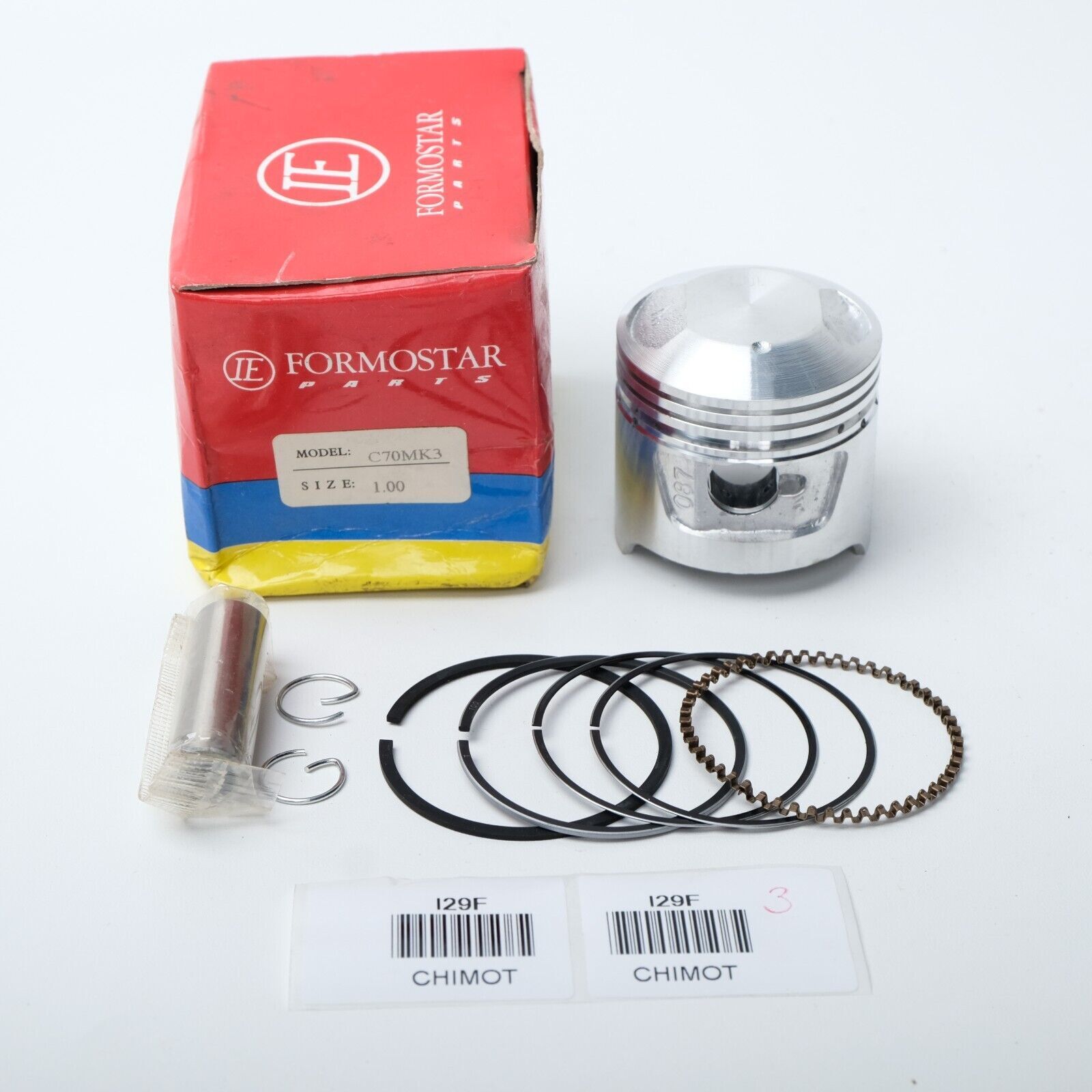 Honda ATC70 C70 CL70 CT70 CD70 CF70 SL70 XL70 Piston & Rings Set Kit OS ...