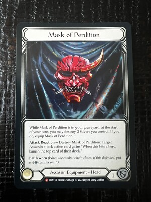 Flesh and Blood TCG Mask of Perdition Dynasty DYN118 Regular Majestic ...