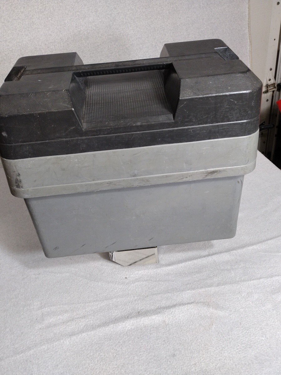Grey Step Tool Box