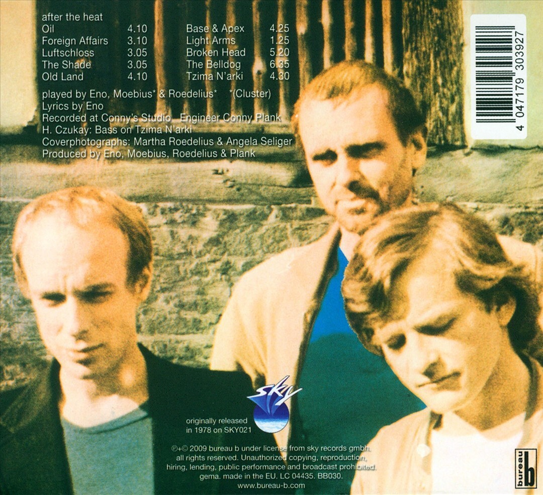HANS-JOACHIM ROEDELIUS/MOEBIUS (ELECTRONIC)/BRIAN ENO - AFTER THE HEAT ...