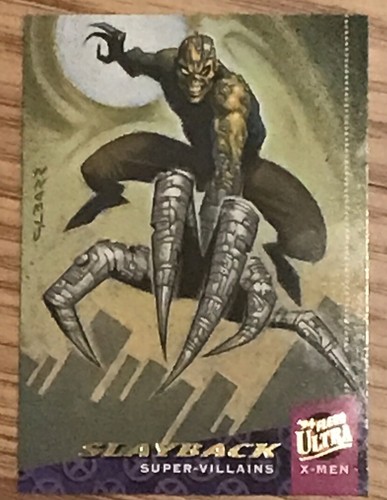 Slayback (Deadpool Super Villain) Vintage ‘94 Fleer Ultra Marvel Comics ...