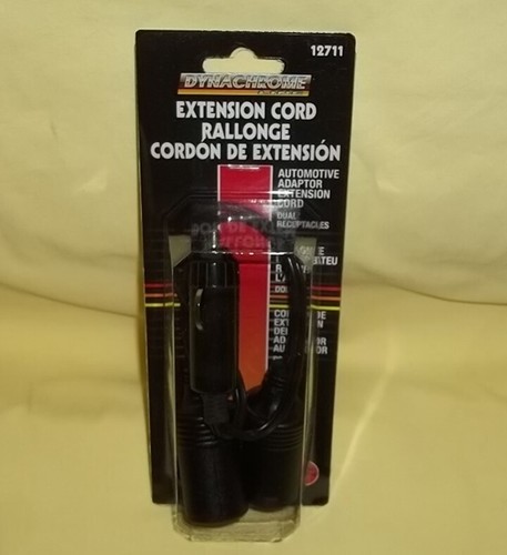 Dynachrome 12-V Cigarette Lighter Power Socket Y Adapter Outlet ...