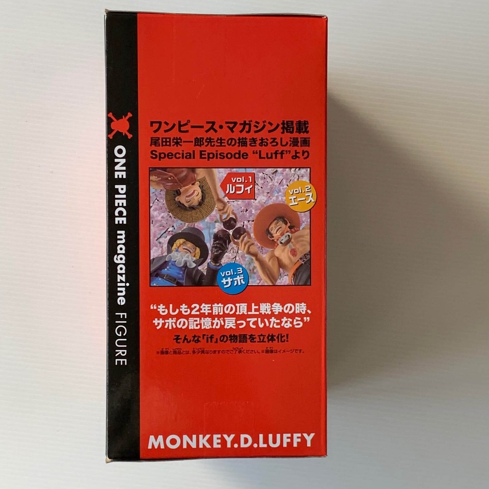 One Piece Special Episode Magazine Luffy Vol 1 Banpresto Bandai Figure ...