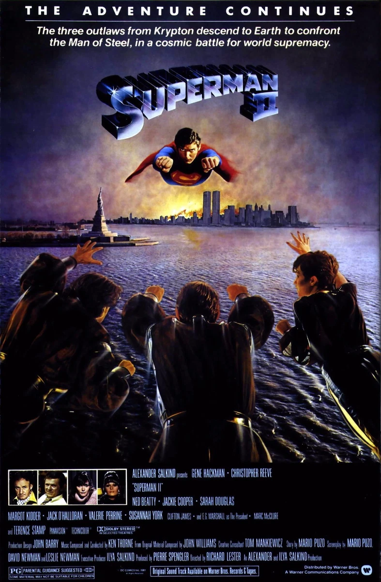 Superman 2 Movie Poster