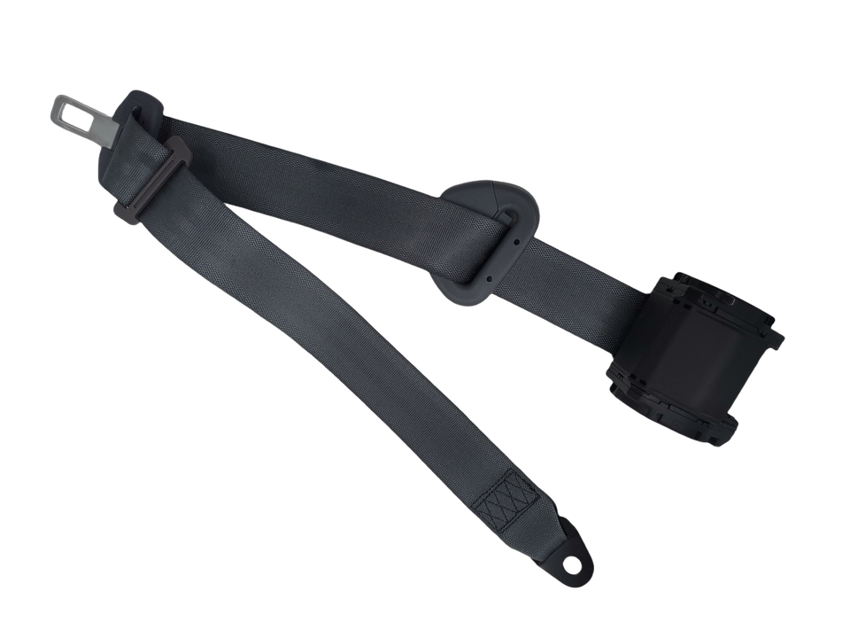 2PCS Retractable Adjustable 3 Point Safety Belt Trucks Vehicle Seat ...