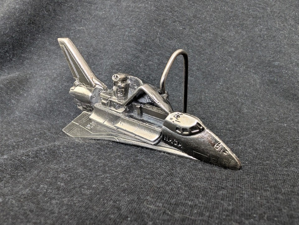 Vintage 1970s NASA Space Shuttle Belt Buckle – Great American Chicago ...