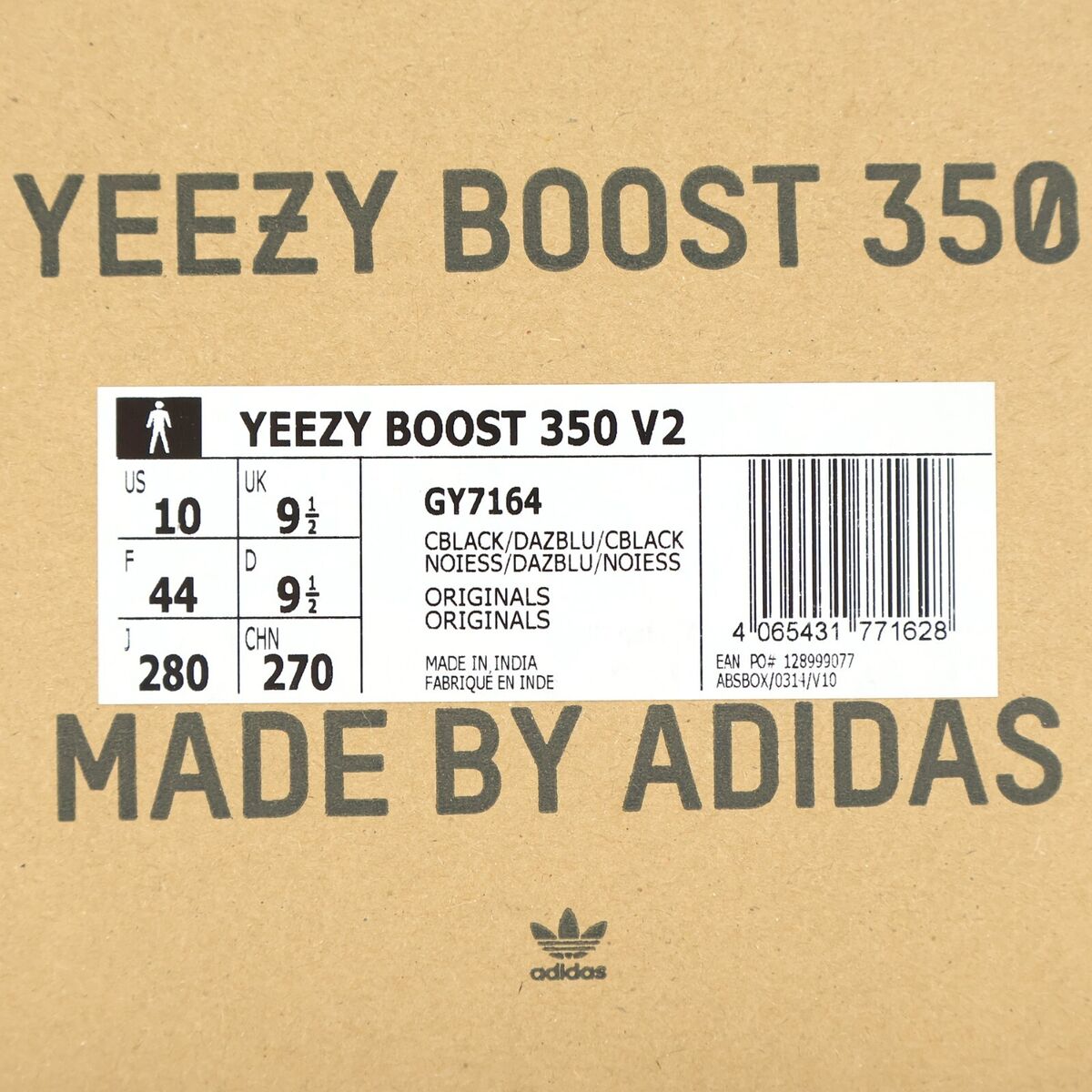 GY7164 Adidas Yeezy Boost 350 V2 Dazzling Blue Core Black GY7164 Adidas Yeezy Boost 350 V2 Dazzling Blue Core Black