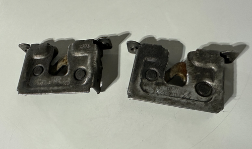 2004-2010 BMW E83 X3 Lower Hood Latch Lock Set OEM 51237115229 | eBay
