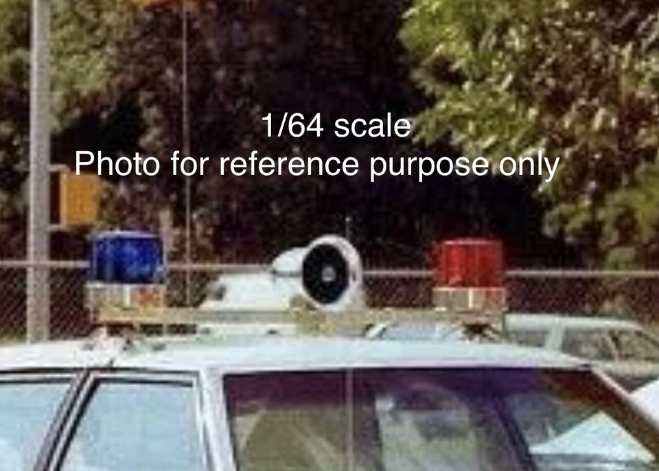 2 Pack 1/64 Scale Blue Red Mars Skybolt Beacon Lightbar Speaker Police ...