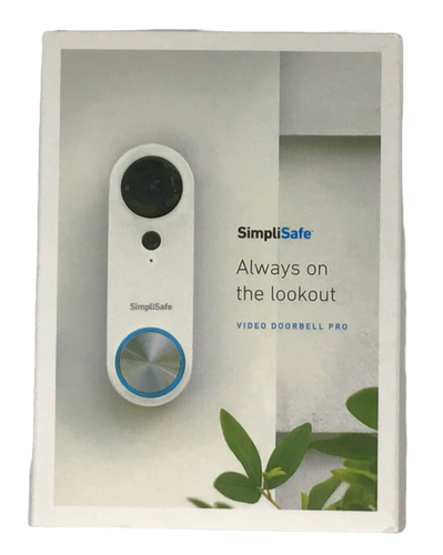 NEW SimpliSafe Pro Wired Video Doorbell White | eBay