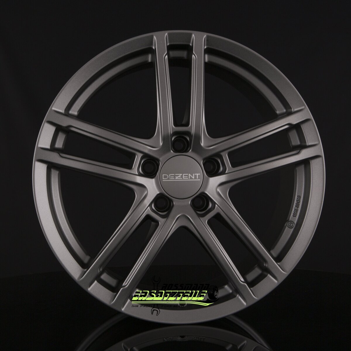 Dezent TZ graphite matt 8x19 ET39 - LK5/112 ML66.6 Felge Alu ...