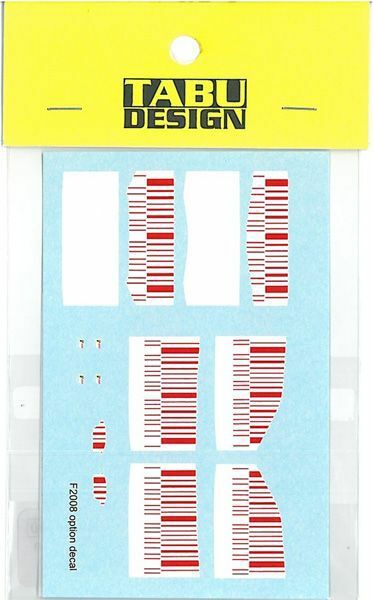 TABU DESIGN 1/20 Ferrari F2008 Option decal TABU20044 Decal New from ...