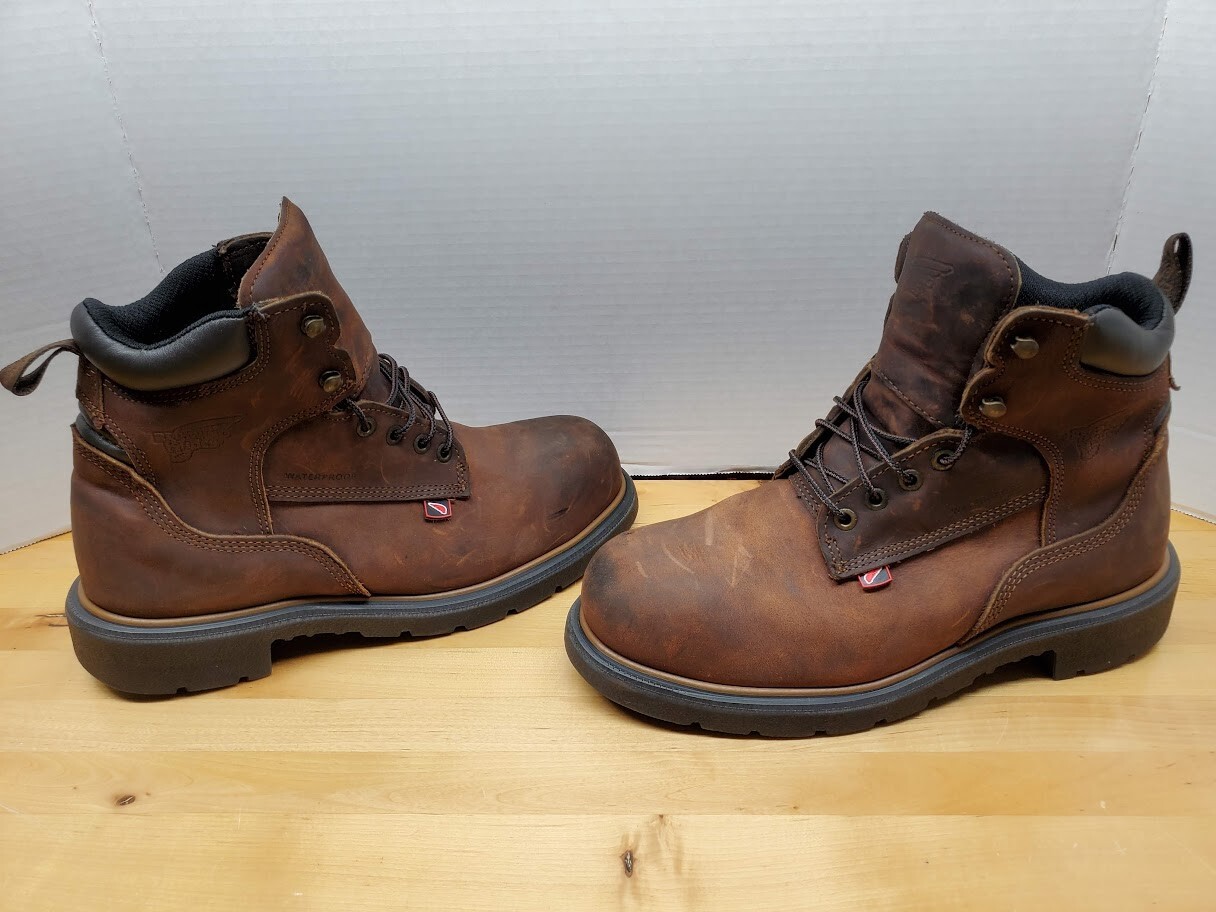 RED WING EH Resistant Steel Toe Waterproof Leather Boots 4215 MADE IN ...