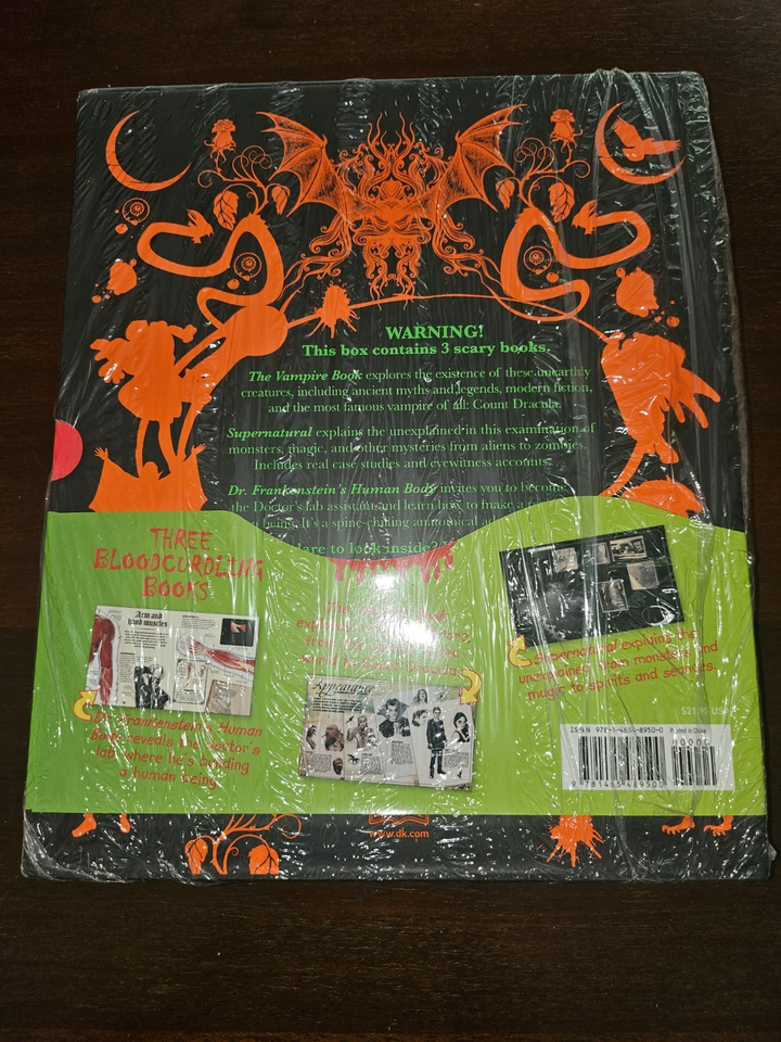 Sealed The Creepy Collection Boxed Book Set The Vampire Supernatural ...