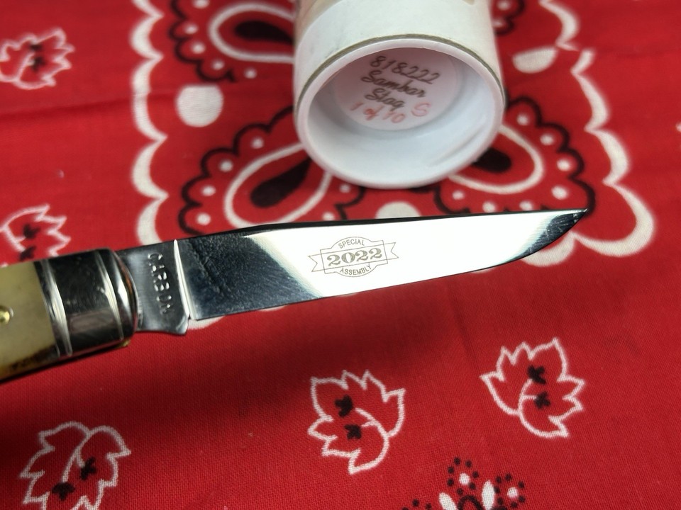 🔥 Great Eastern Cutlery ,1 of 10!! STAG #81 Boss Bull Keeper Knife ...