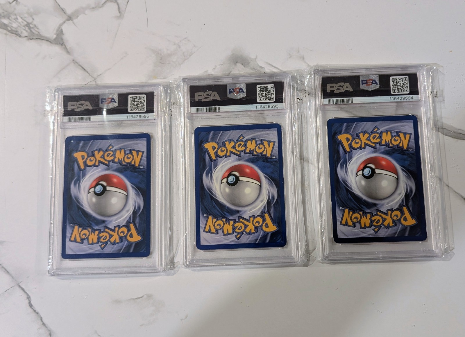 Pokémon Psa Graded Base Set 2 CHARIZARD PSA 6 Blastoise PSA 6 Venusaur ...
