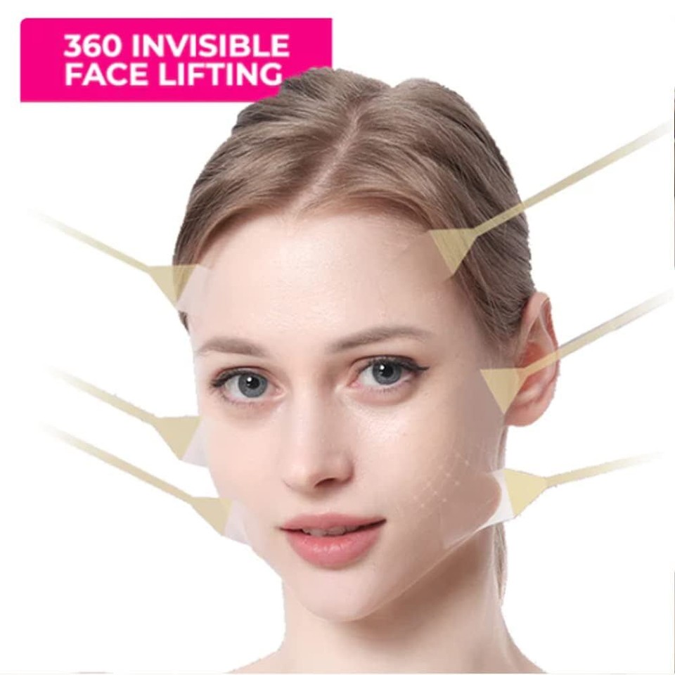 Power-lifter Invisible Face Tape Instant Face Lift Sticker Facelift ...