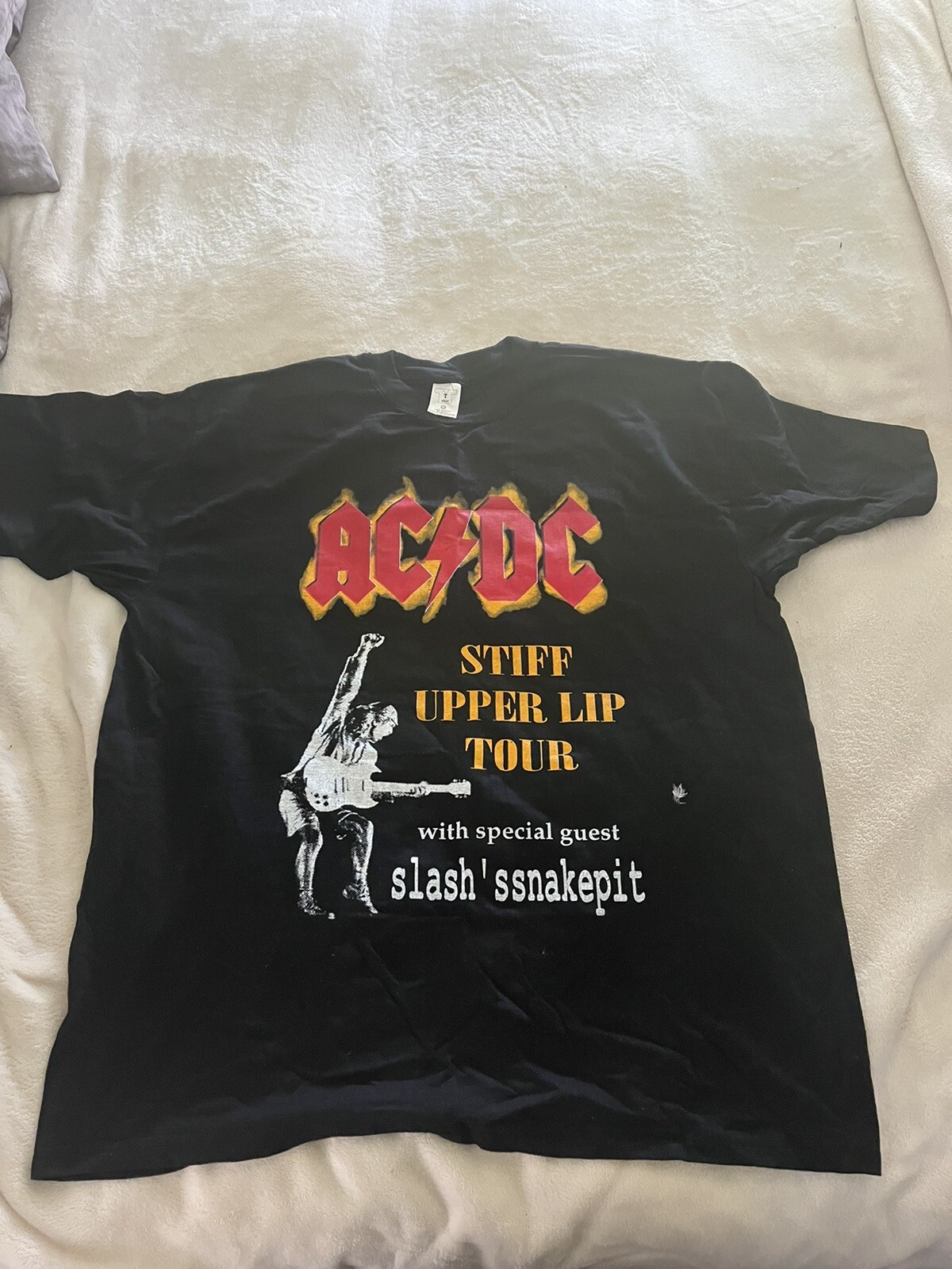 RARE Vintage AC/DC 2000 Stiff Upper Lip Concert Tour … - Gem