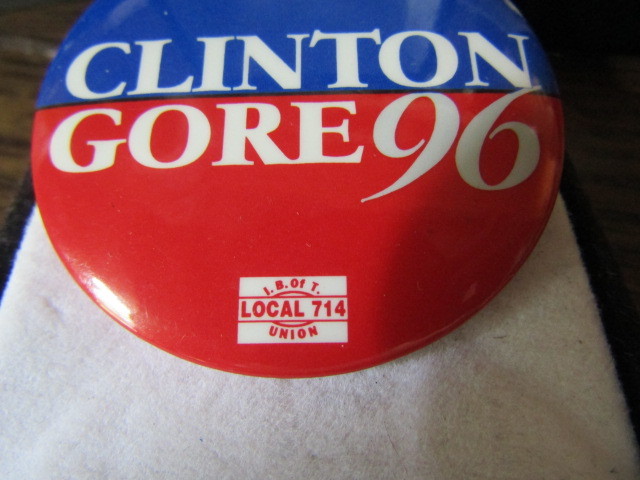Clinton Gore '96 Election Campaign Pin | eBay