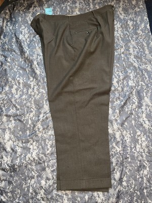 #1 M37 Original WW2 US Wool Officers Wool Trousers Extra Large Size | eBay