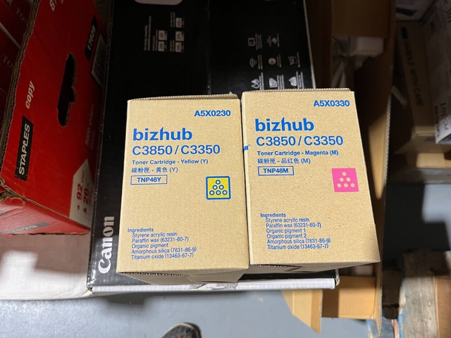 Konica Minolta TNP48 4 Colour Toner Cartridge Multipack for sale online ...