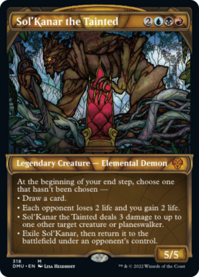 Showcase SOL'KANAR THE TAINTED mtg NM-M Dominaria United Mythic | eBay