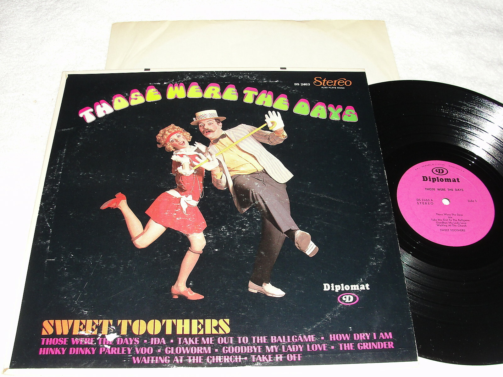 Sweet Toothers "Those Were The Days" 1960's Dixieland LP,VG+,on ...