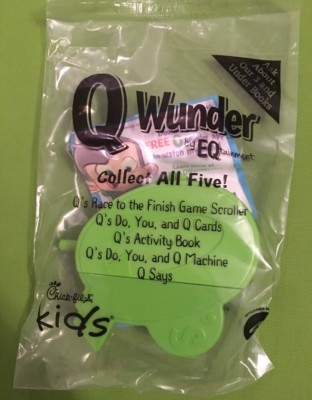 Chick-fil-A Q Wunder Q's Race to the Finish Game Scroller Kid's Meal ...