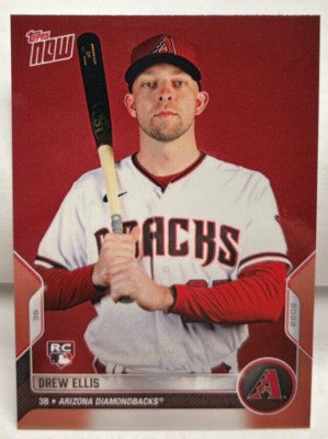 Drew Ellis 2022 Topps Now Road To Opening Day RC SP #OD-390 ARIZONA ...