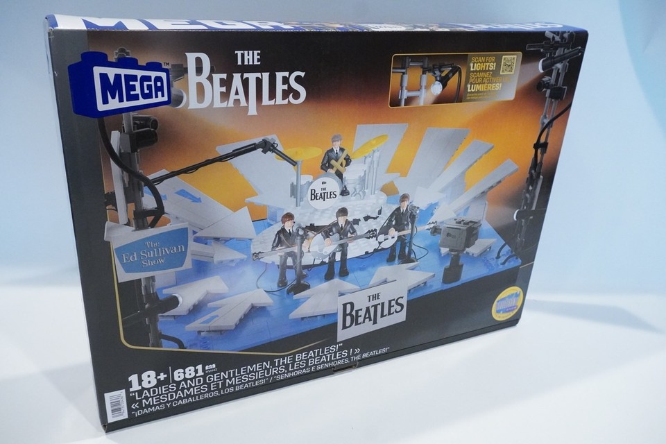 THE BEATLES MEGA Block Set Ed Sullivan Show BRAND NEW FACTORY SEALED ...
