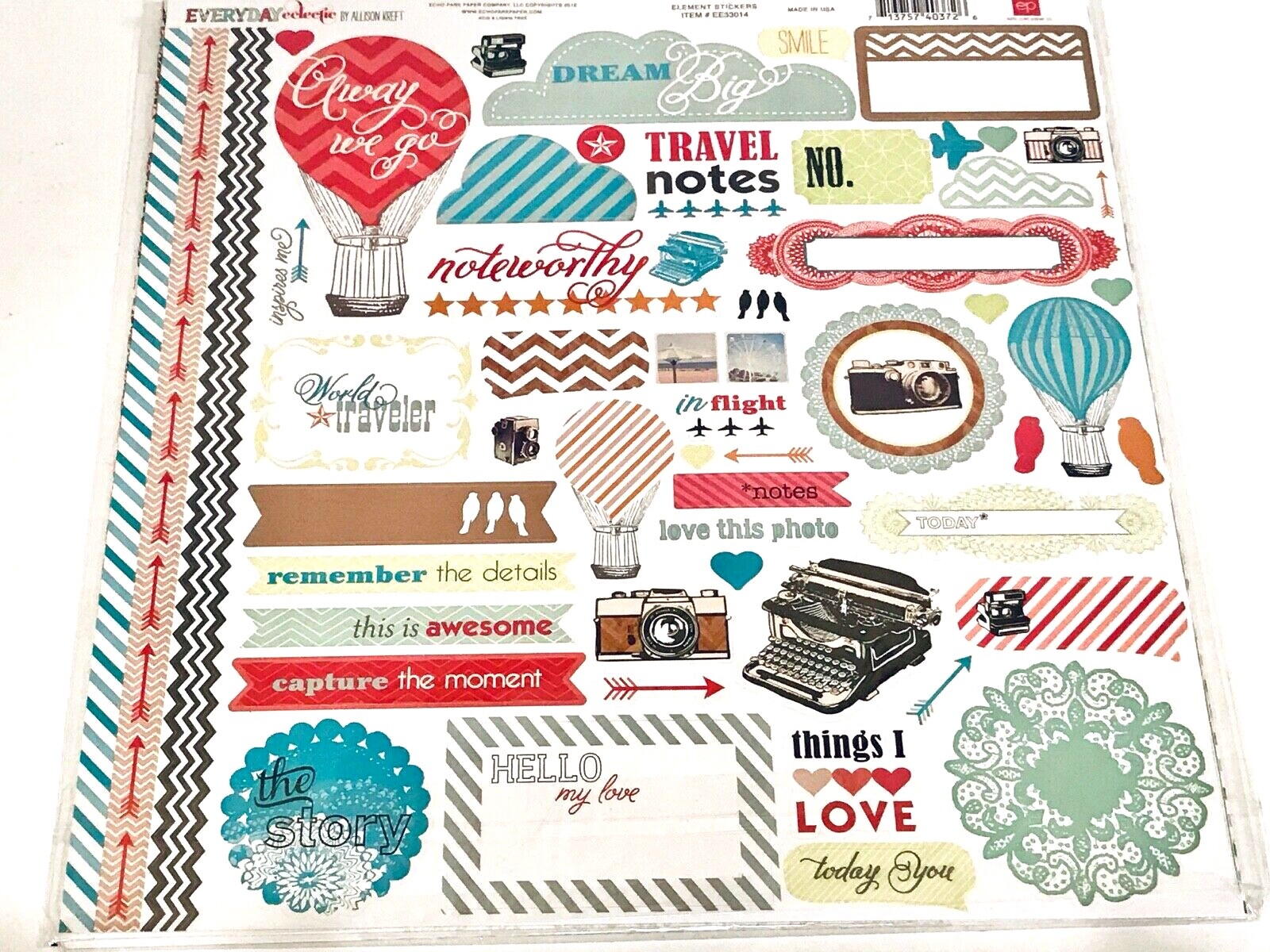 ECHO PARK PAPER CO. 12 X 12 EVERYDAY ECLECTIC COLLECTION KIT | eBay