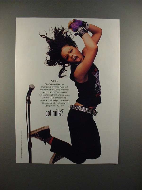 2004 Milk Ad w/ Fefe Dobson - Got Milk? | eBay