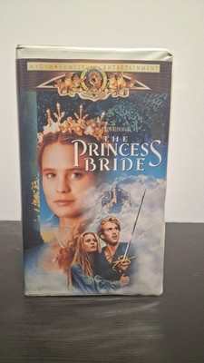 The Princess Bride VHS 1987 1998 Video Tape MGM Movie Clamshell Case ...