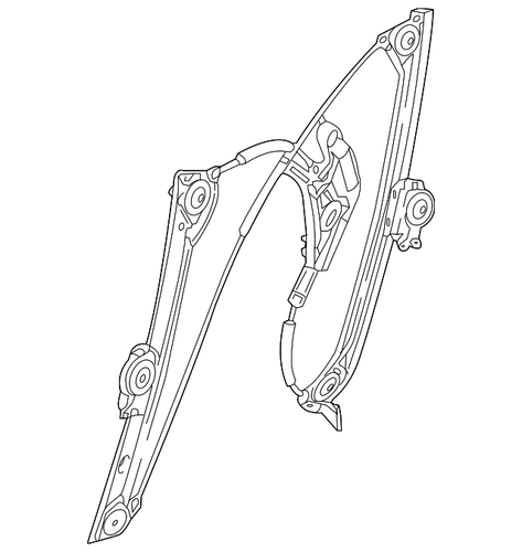 Genuine 2018-2019 BMW 640i xDrive Gran Turismo - Window Regulator ...