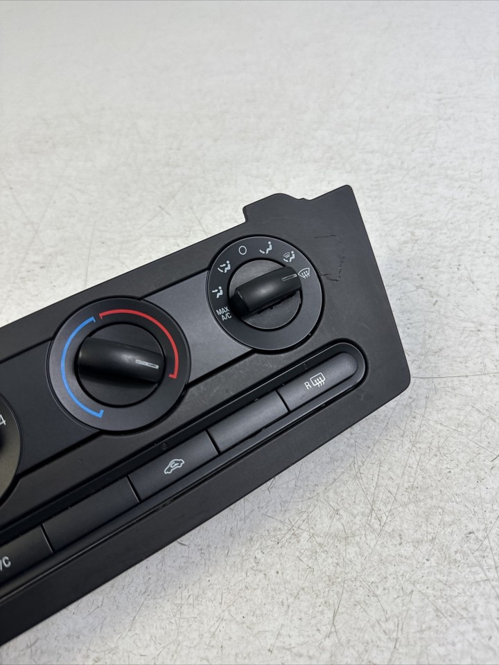 06-09 Ford Fusion A/C Heater Heat Temperature Climate Control Unit 7E5H ...