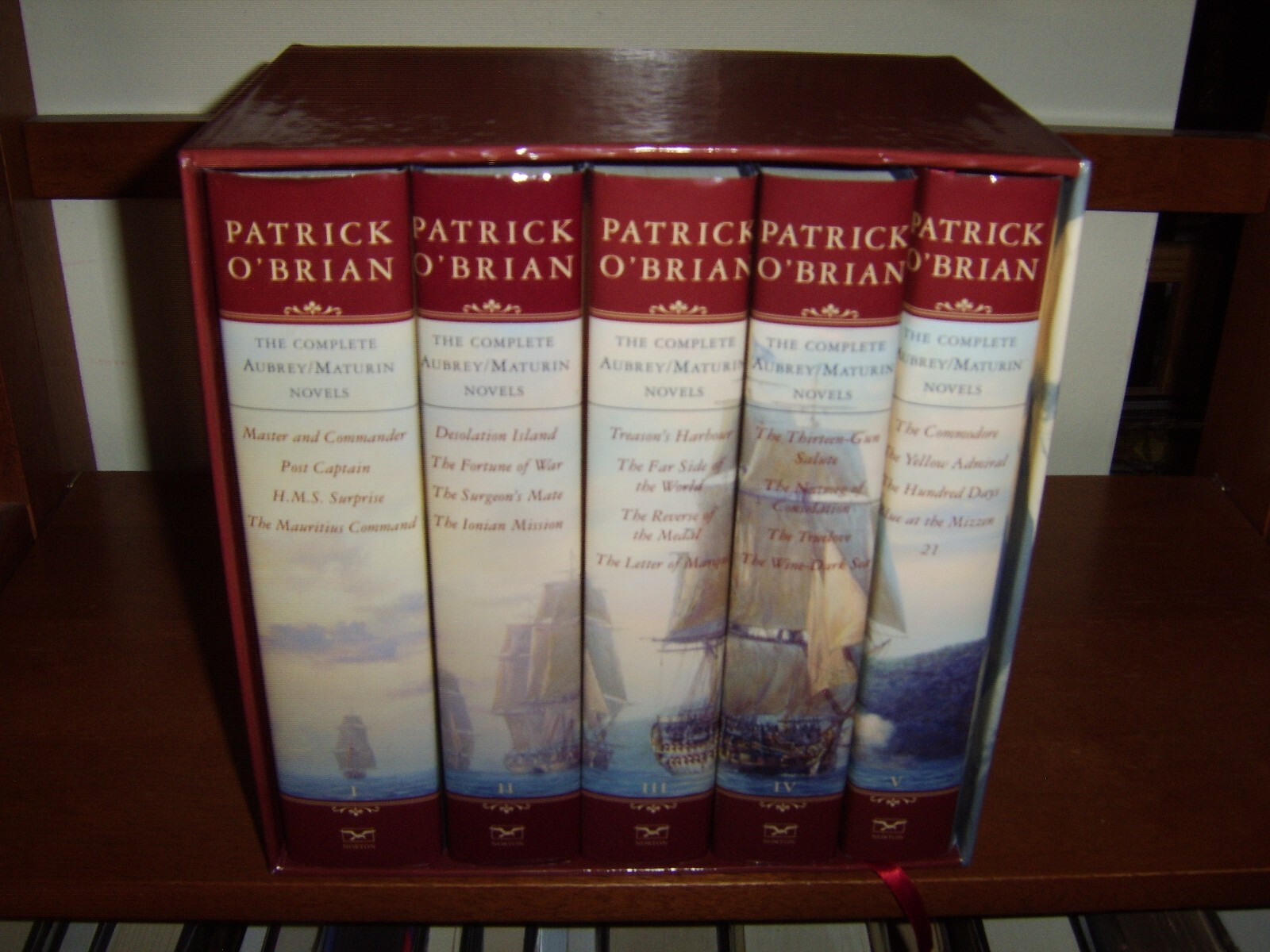 PATRICK O'BRIAN THE COMPLETE AUBREY/MATURIN NOVELS BOX SET ...
