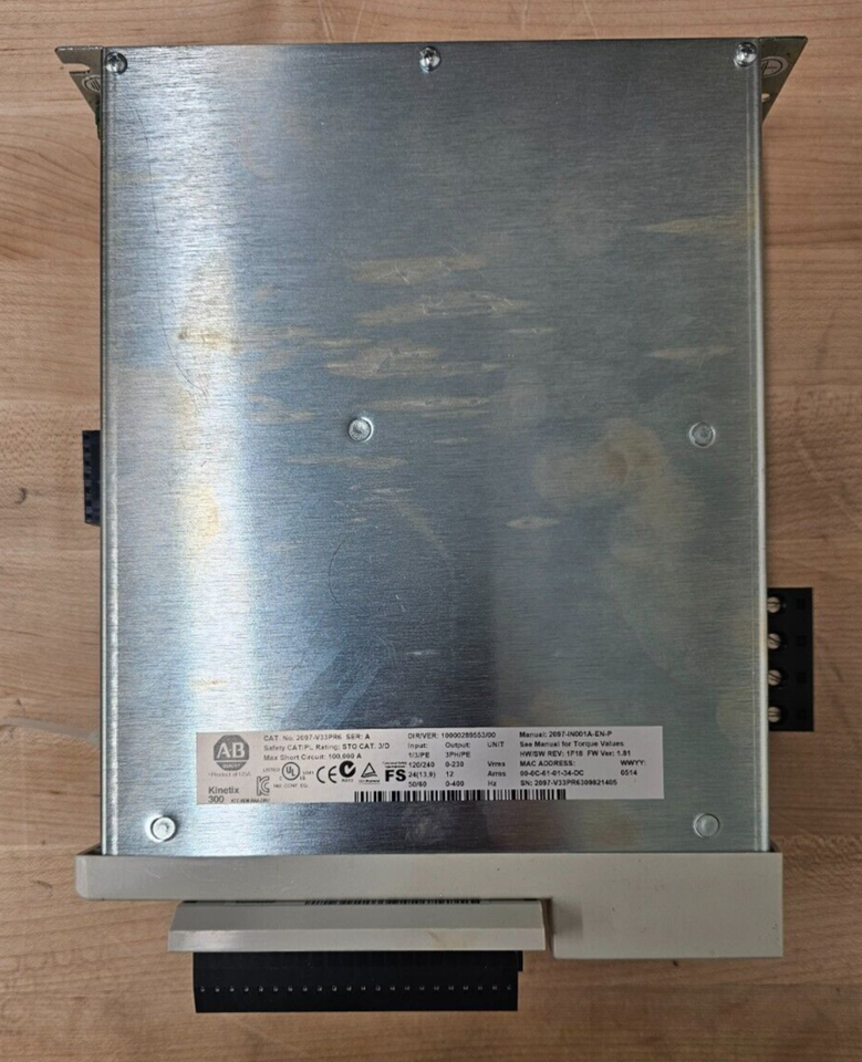Allen Bradley Kinetix 300 2097-V33PR6 Servo Drive 3kW 884951147560 | eBay