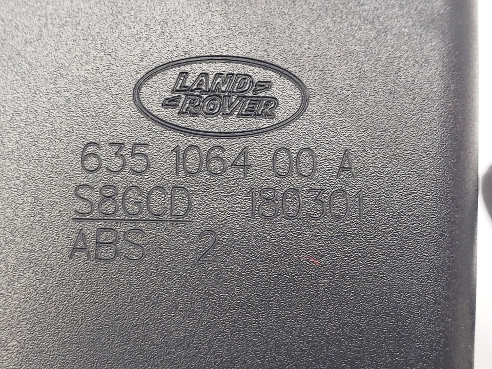 RANGE ROVER EVOQUE L538 REAR MIDDLE CENTRE SEAT BELT BUCKLE 2018 ...