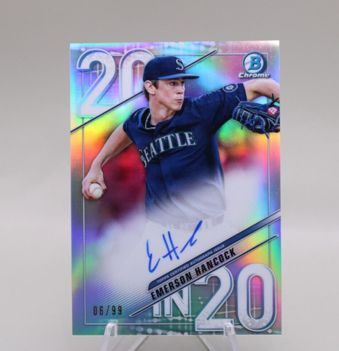 2020 Bowman Chrome Emerson Hancock #20IN20A-EHA /99 | eBay