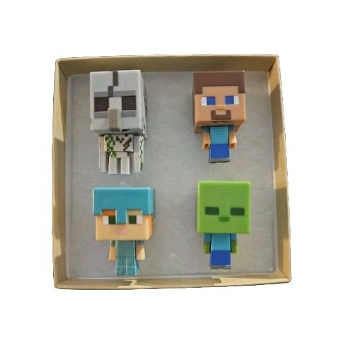 Minecraft Mob Head Minis Mattel Lot Of 4 Pre-owned In Box | eBay