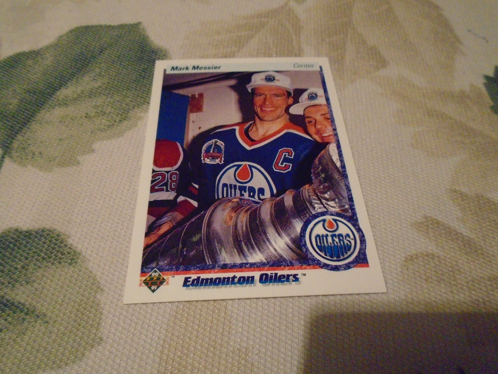 UD 1990-91 / 44 MARK MESSIER EDMONTON OILERS | eBay