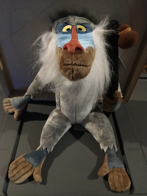 P2 The Lion King Rafiki Plush Mandrill Monkey Stuffed Animal 15" Disney ...