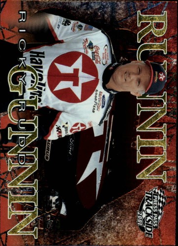2001 Press Pass Trackside Runnin N' Gunnin #RG1 Ricky Rudd Card | eBay