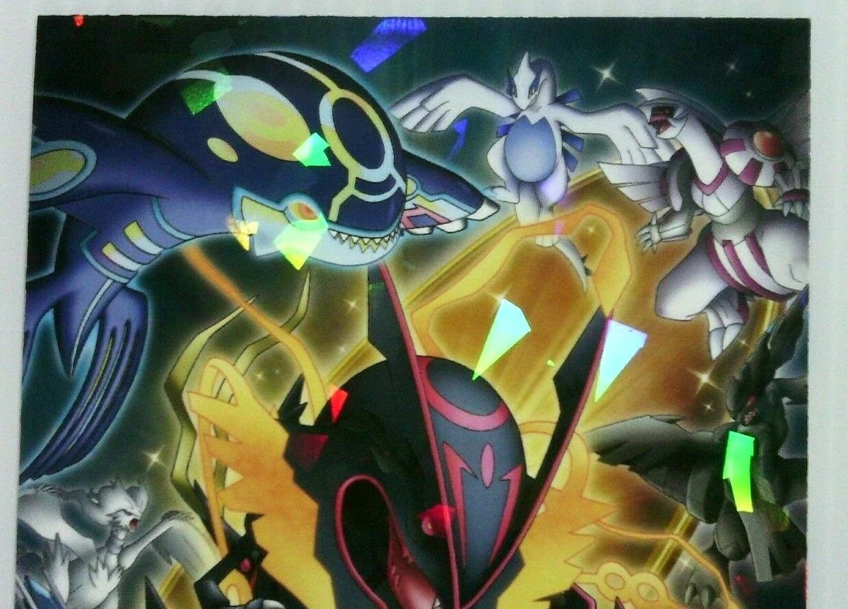 Primal Groudon And Kyogre And Mega Rayquaza Cards