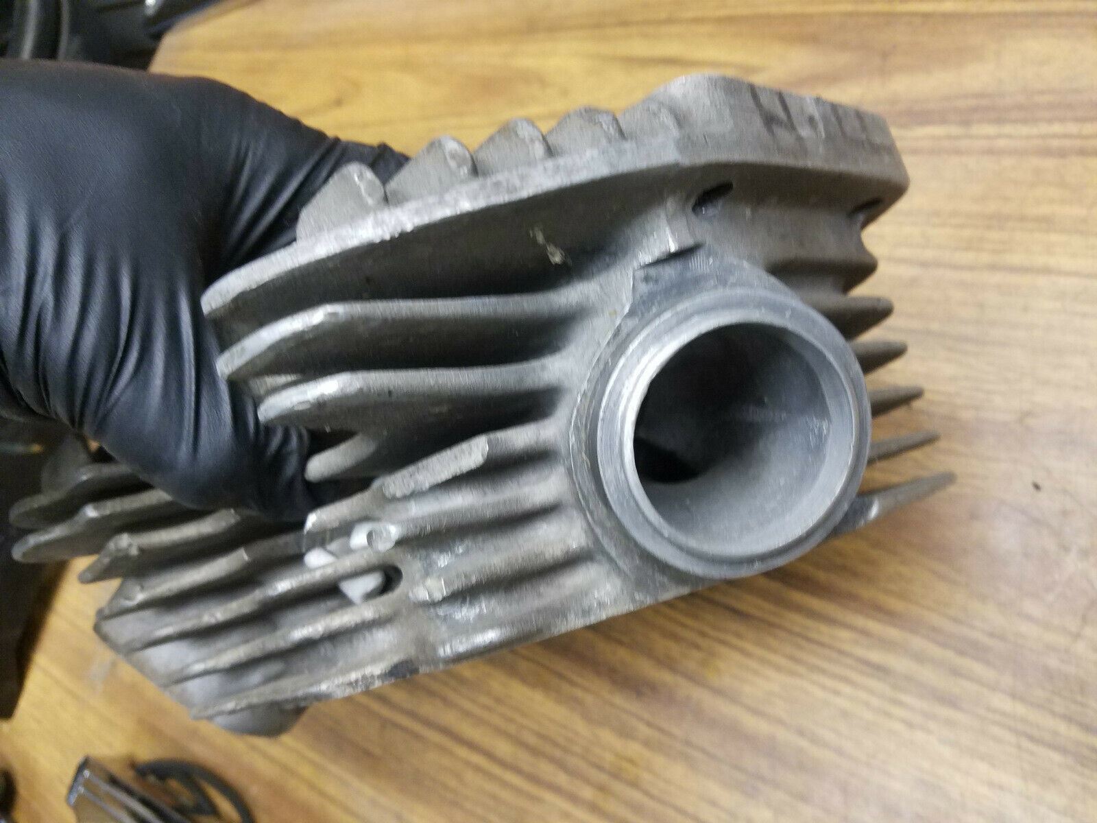 Rear Cylinder Head Shovelhead FX FLH 74" Dual Plug Harley Engine motor ...
