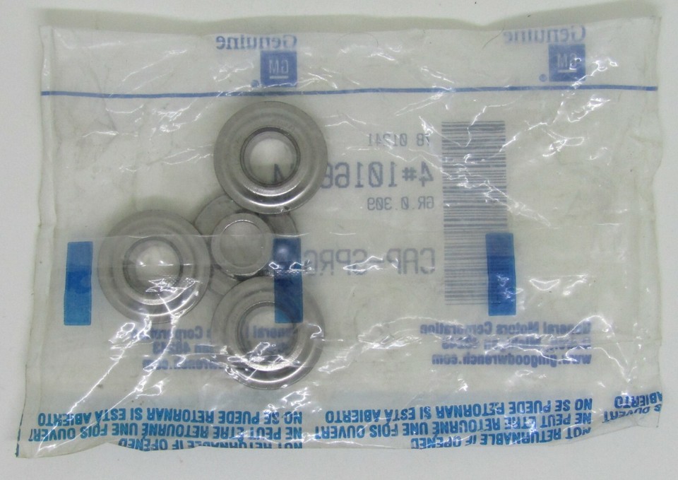 NEW GENUINE GM GENERAL MOTORS OEM VALVE SPRING CAP PACK OF 4 PART NO ...