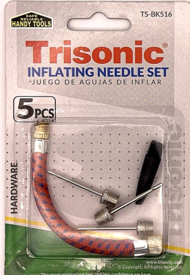 Hand Pump Inflating Needle Set 5pcs Ideal for Inflating Most Ball ...